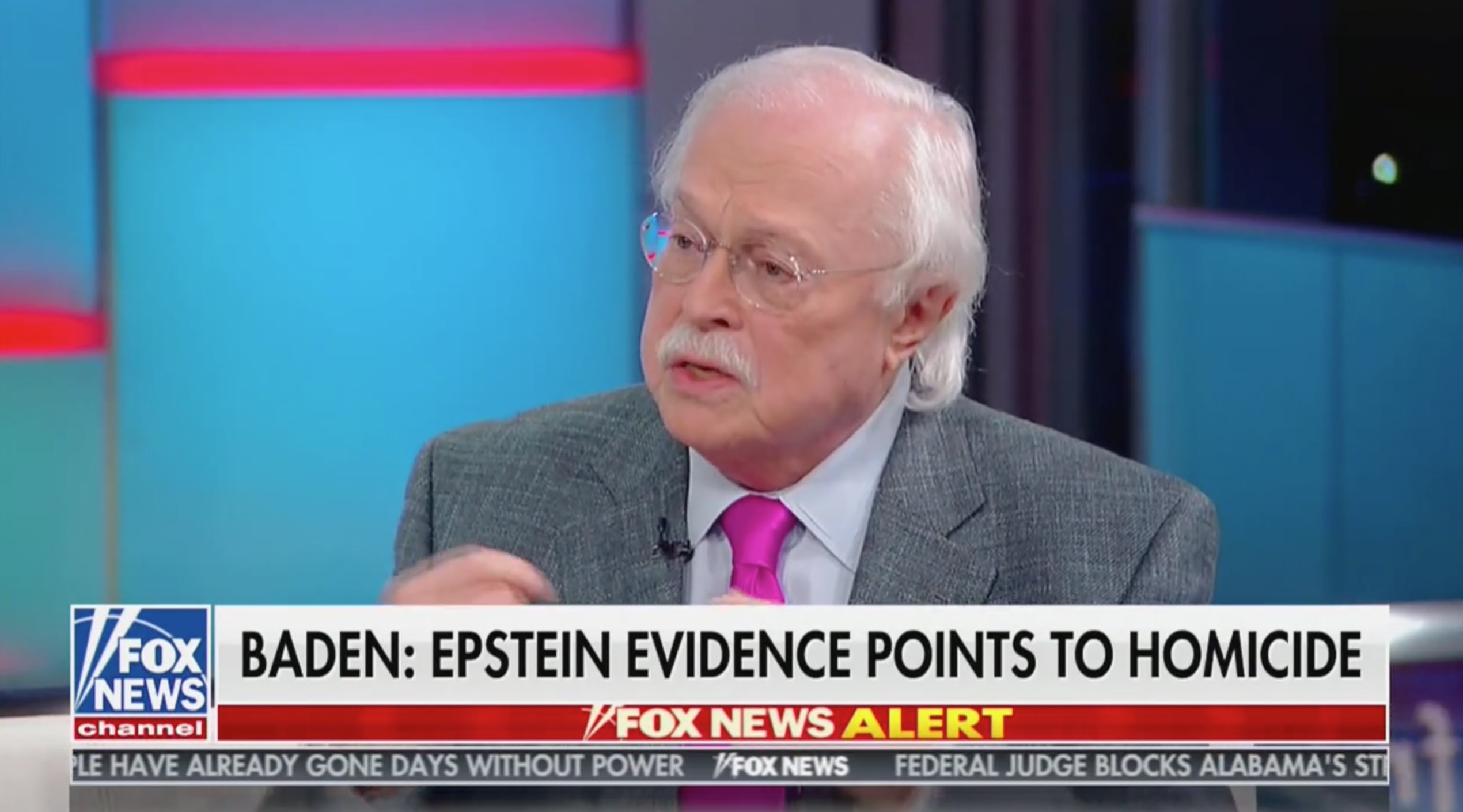 Michael Baden: Jeffrey Epstein Case Looks Like Homicide