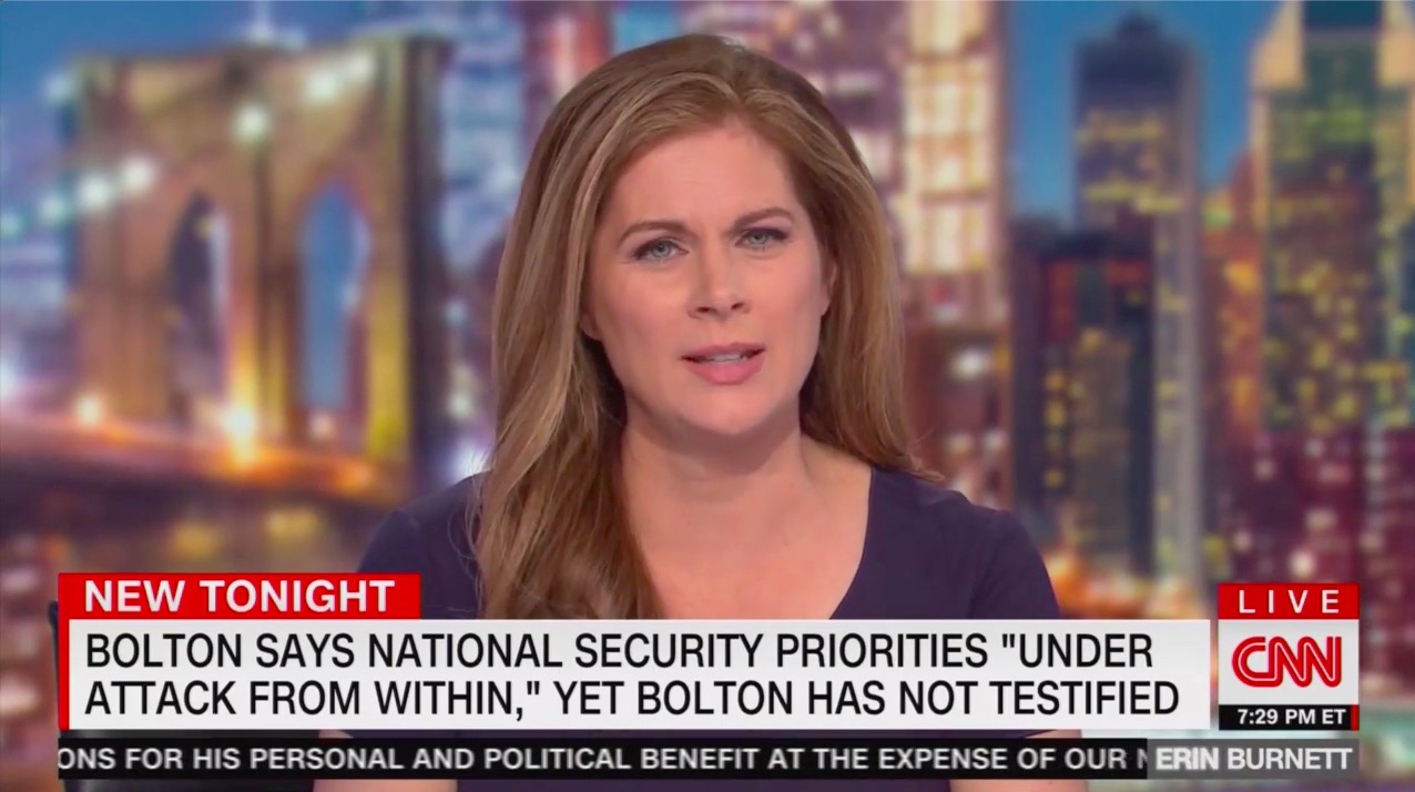 Erin Burnett Blasts John Bolton for Cryptic Tweets