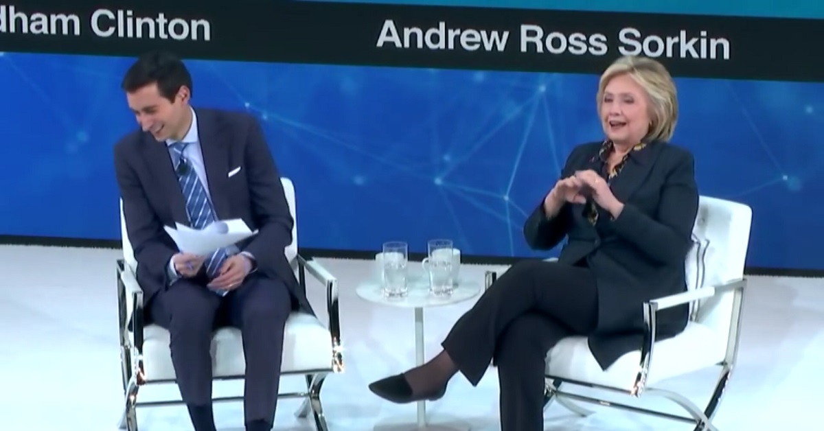 Hillary Clinton Mimics Trump on 'Secret Phone Call with Vladimir'
