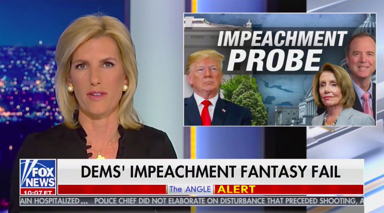 Laura Ingraham Repeatedly Urges Trump to Ignore Impeachment