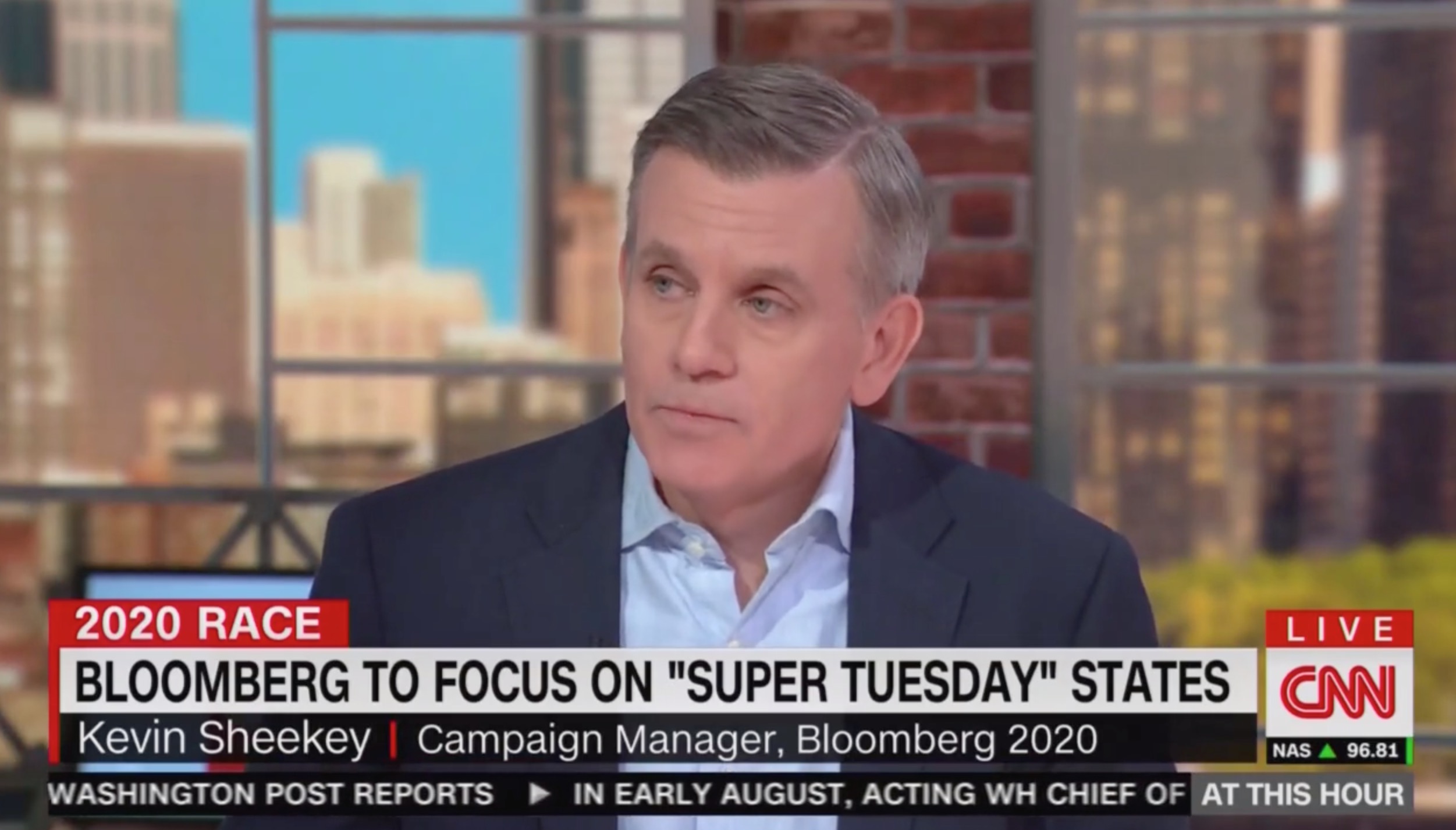 Kevin Sheekey Defends Michael Bloomberg's 2020 Run