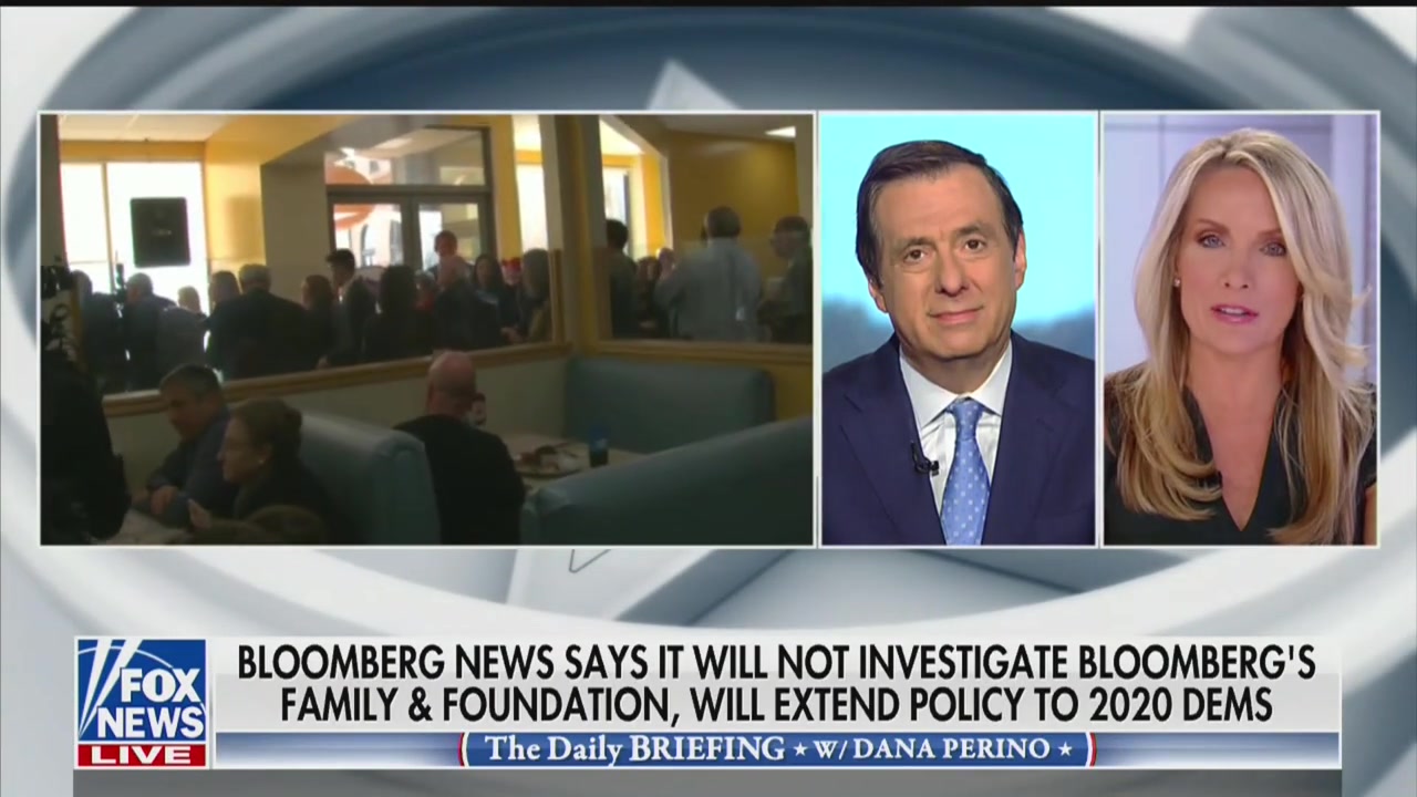 Howard Kurtz Criticizes Bloomberg News Not Covering Mike Bloomberg