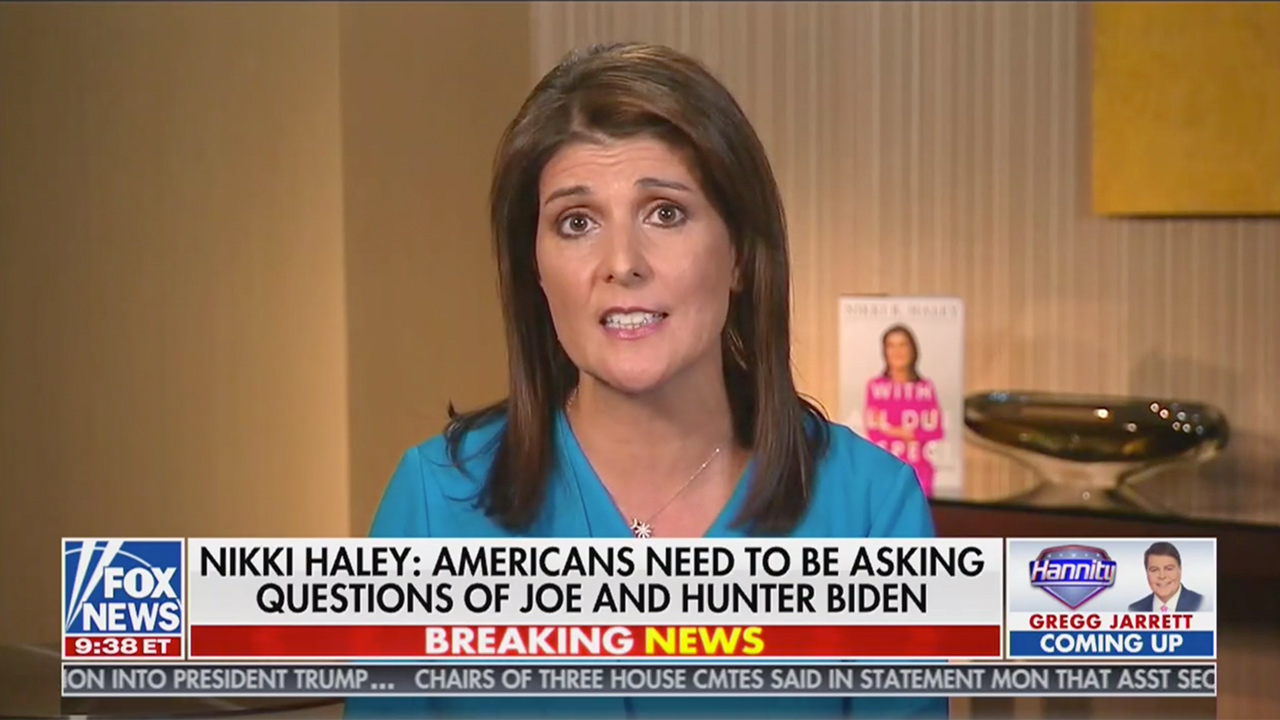 Nikki Haley: Trump Targeted With One-Sided Investigations