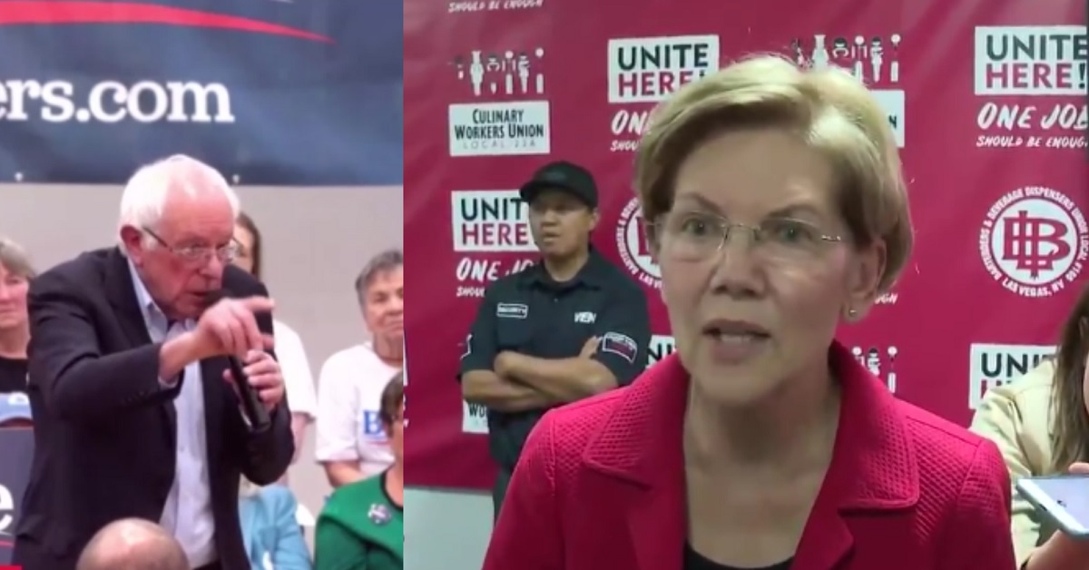 Elizabeth Warren Flummoxed By Bernie Sanders 'No Billionaires ...