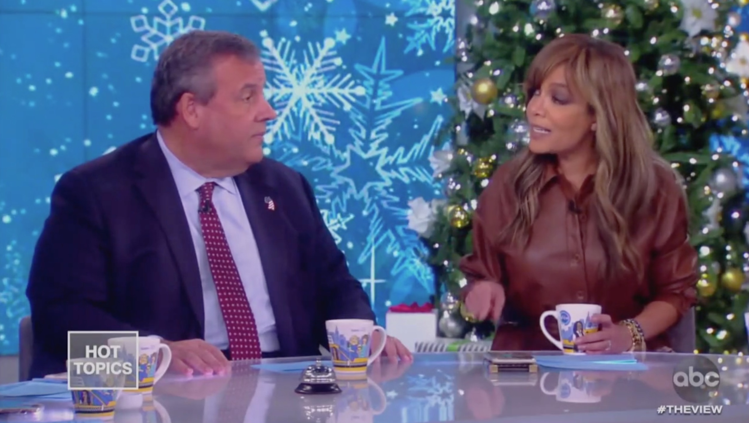 Sunny Hostin, Chris Christie Spar on Trump Impeachment