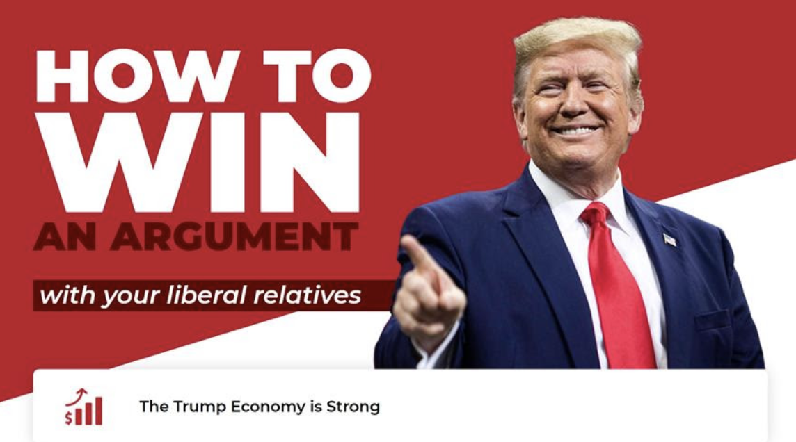 Trump Campaign Launches Guide to Help Supporters Win Holiday Arguments ...