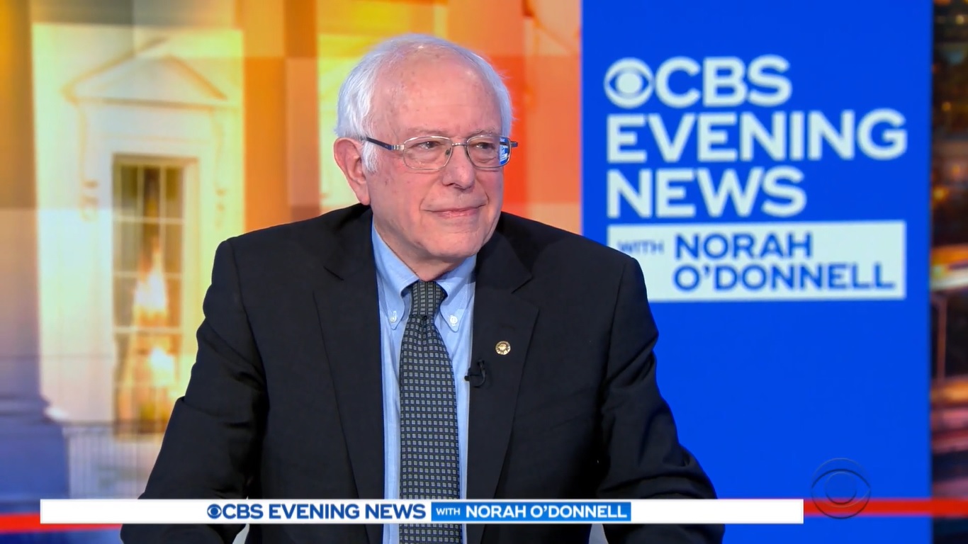Bernie Sanders Fires Back at Hillary Clinton on CBS News