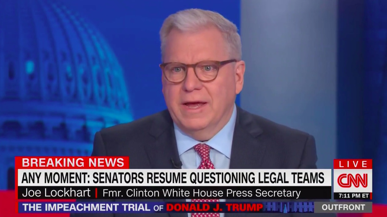 Joe Lockhart Slams Argument That Trump Can't Be Impeached