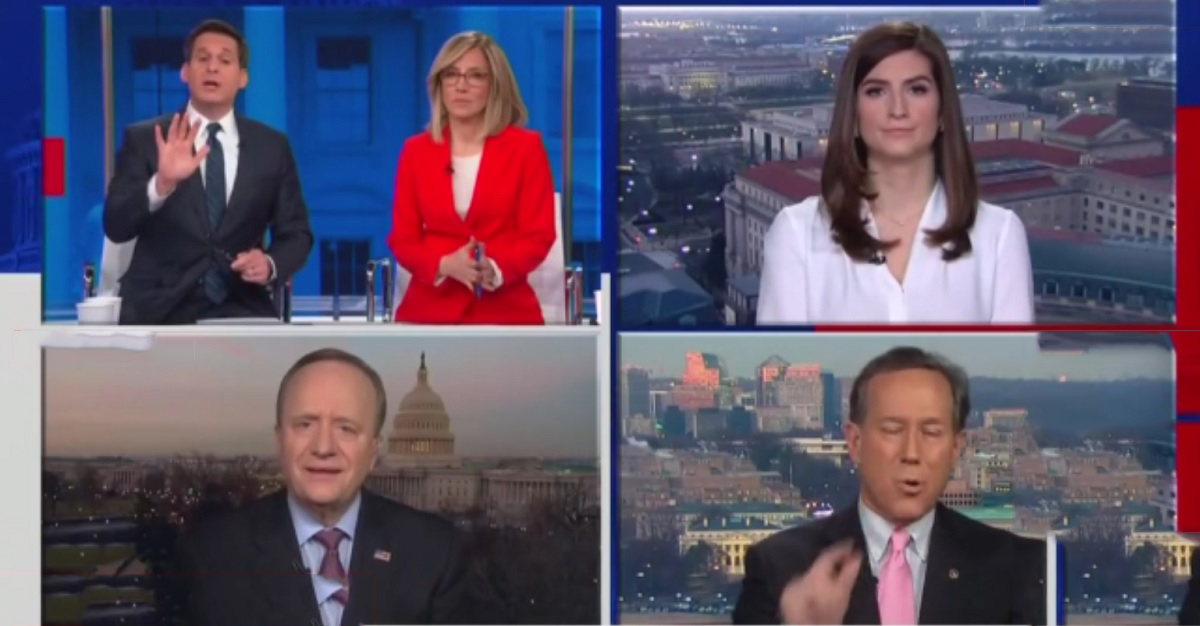 Rick Santorum Knocked Around on CNN for Defending Acquittal