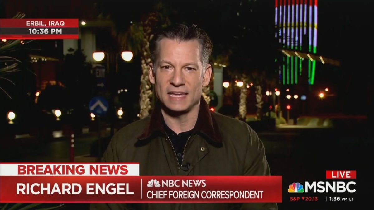 Richard Engel on Call With Iraq's Barham Salih: He's 'Worried'