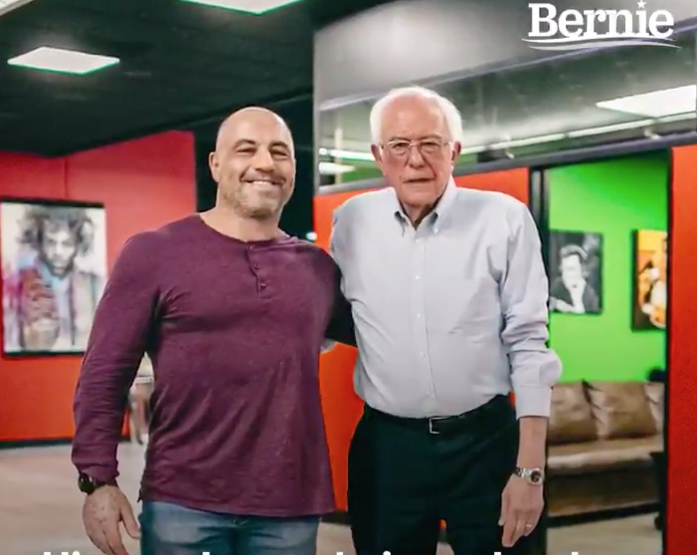 Bernie Sanders Boasts of Joe Rogan Endorsement