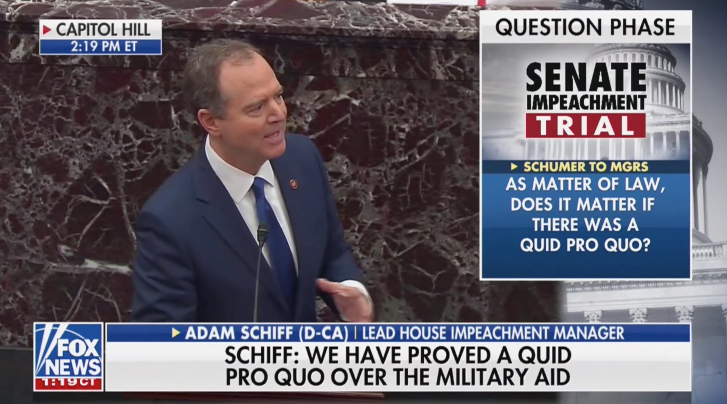 Adam Schiff Responds to Alan Dershowitz's Impeachment Stance