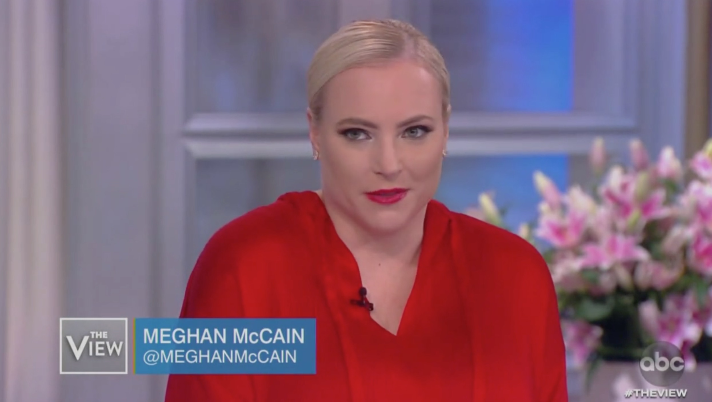 Meghan McCain Tells The View Don't Laugh at Alan Dershowitz