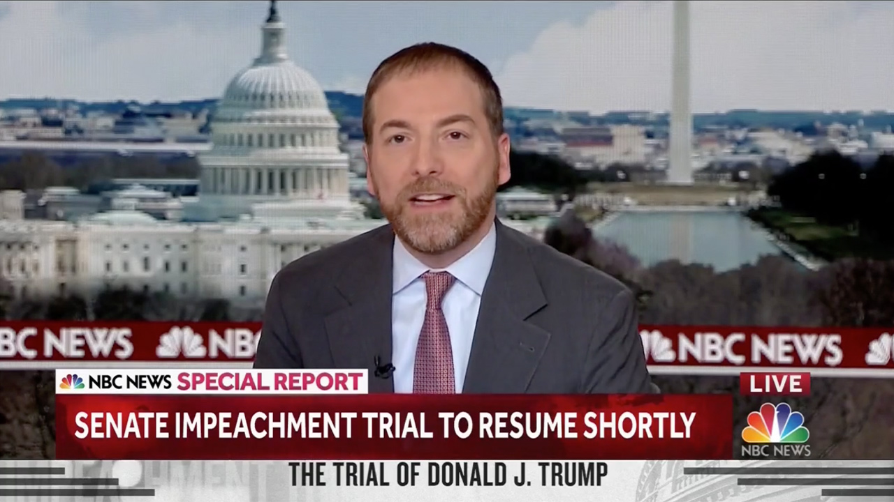 Chuck Todd Calls Out Trump Team’s ‘Fear’ of Bolton Testimony: They Are ...