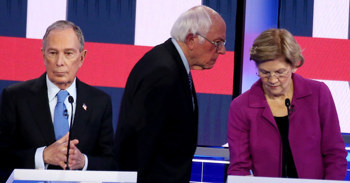 Bloomberg Craters Post-Debate, Warren & Sanders gain support