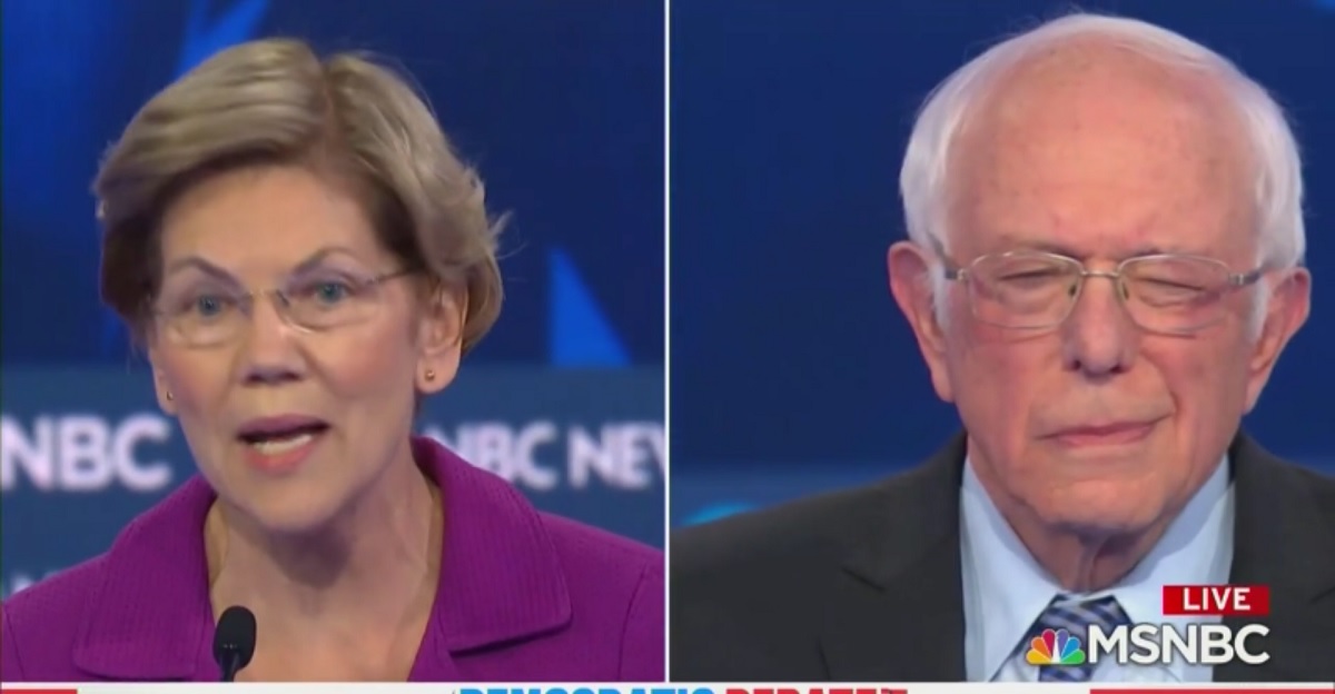 Elizabeth Warren Mauled Bernie Sanders' Revolution at Debate