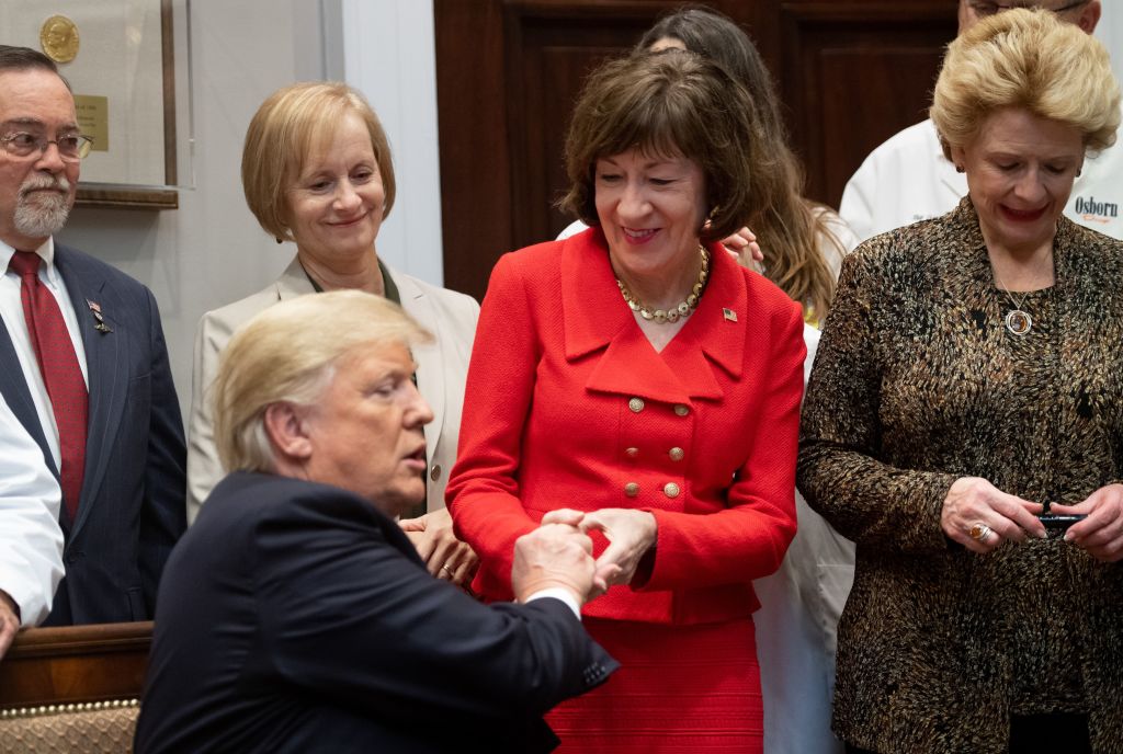 Trump Reportedly Rejects Susan Collins' Impeachment Claims