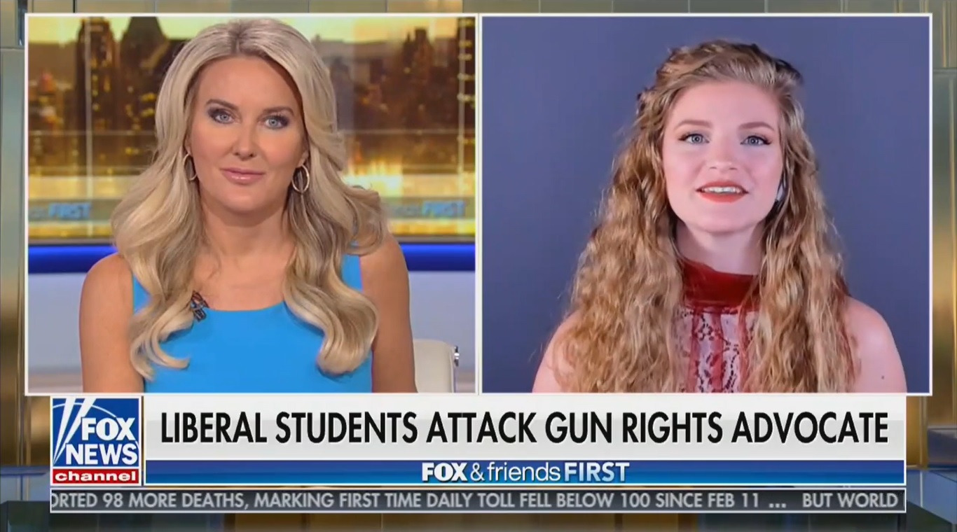 Kaitlin Bennett, Kent State Gun Girl, Appears on Fox News