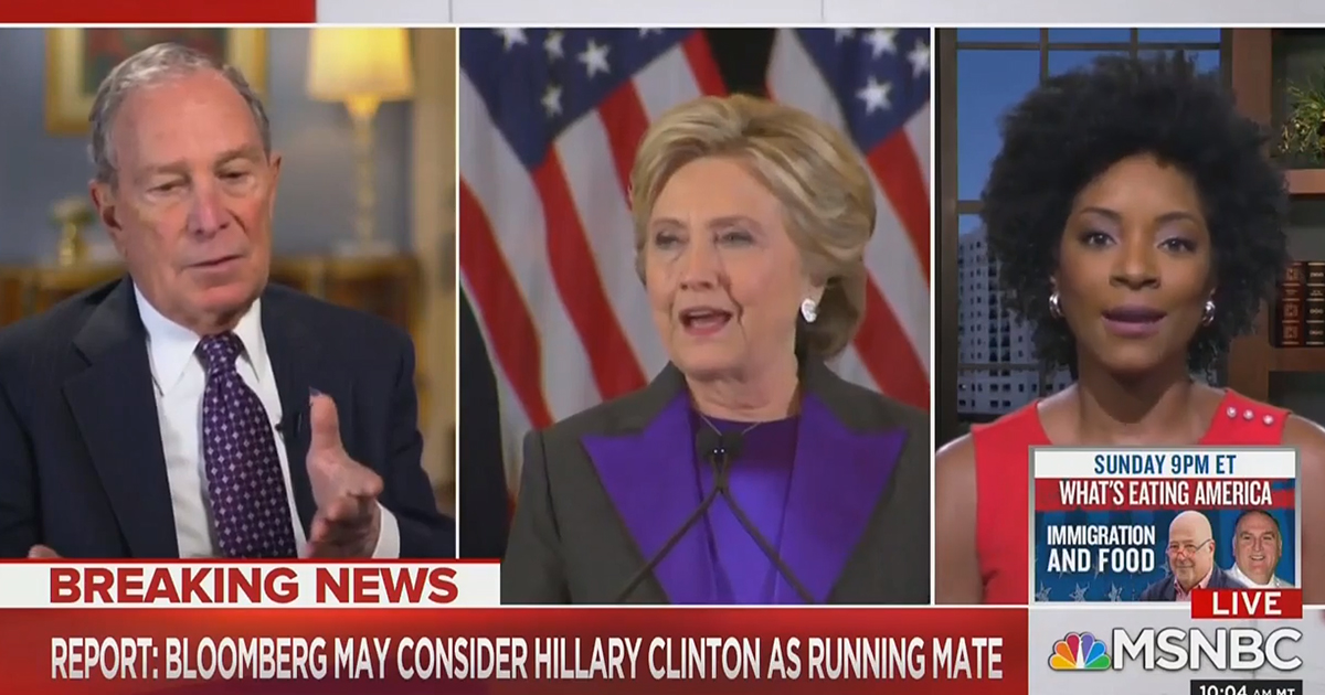 Ex-Clinton Aide Rips Mike Bloomberg Who's Mulling Hillary VP