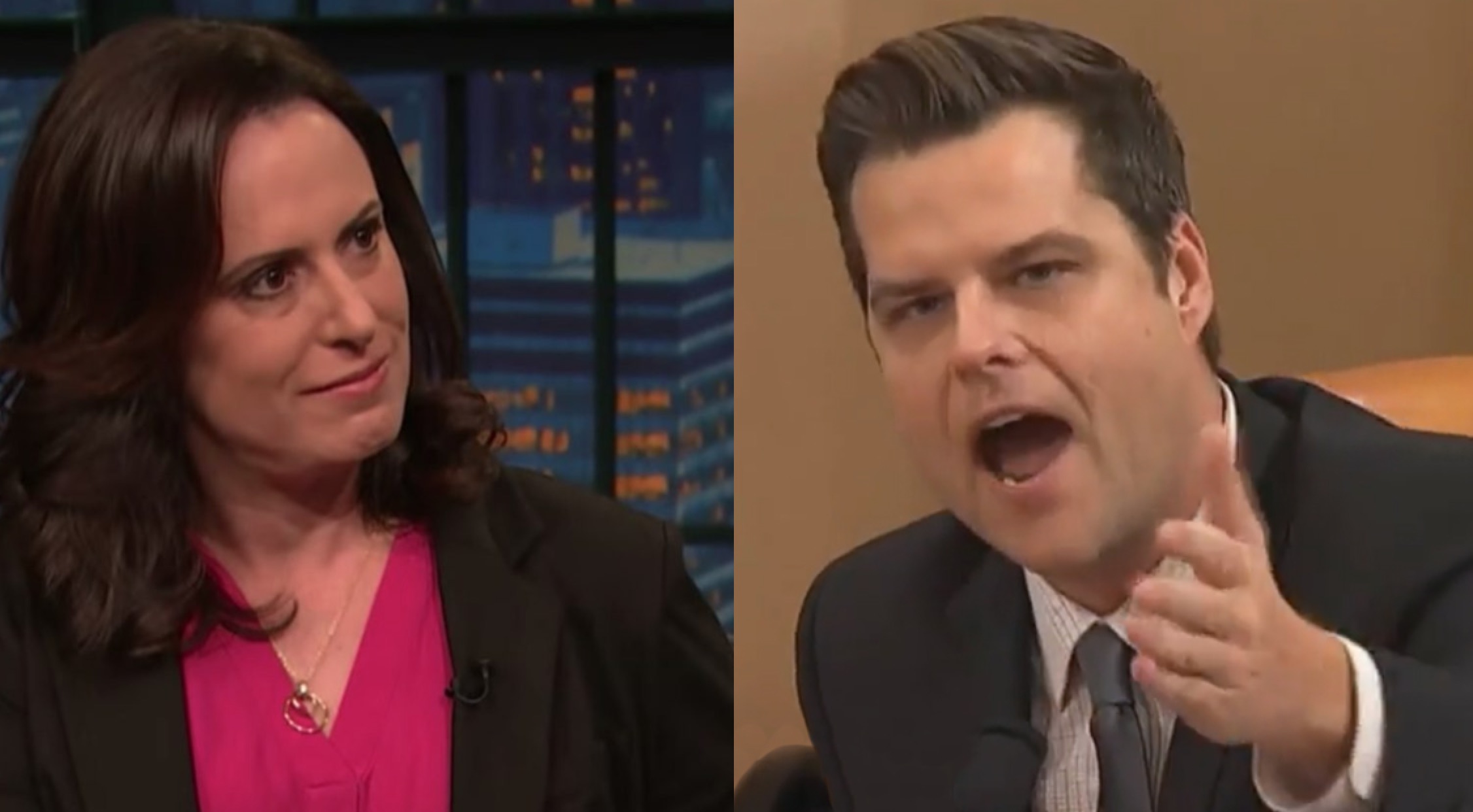 Matt Gaetz Battles Maggie Haberman on Twitter