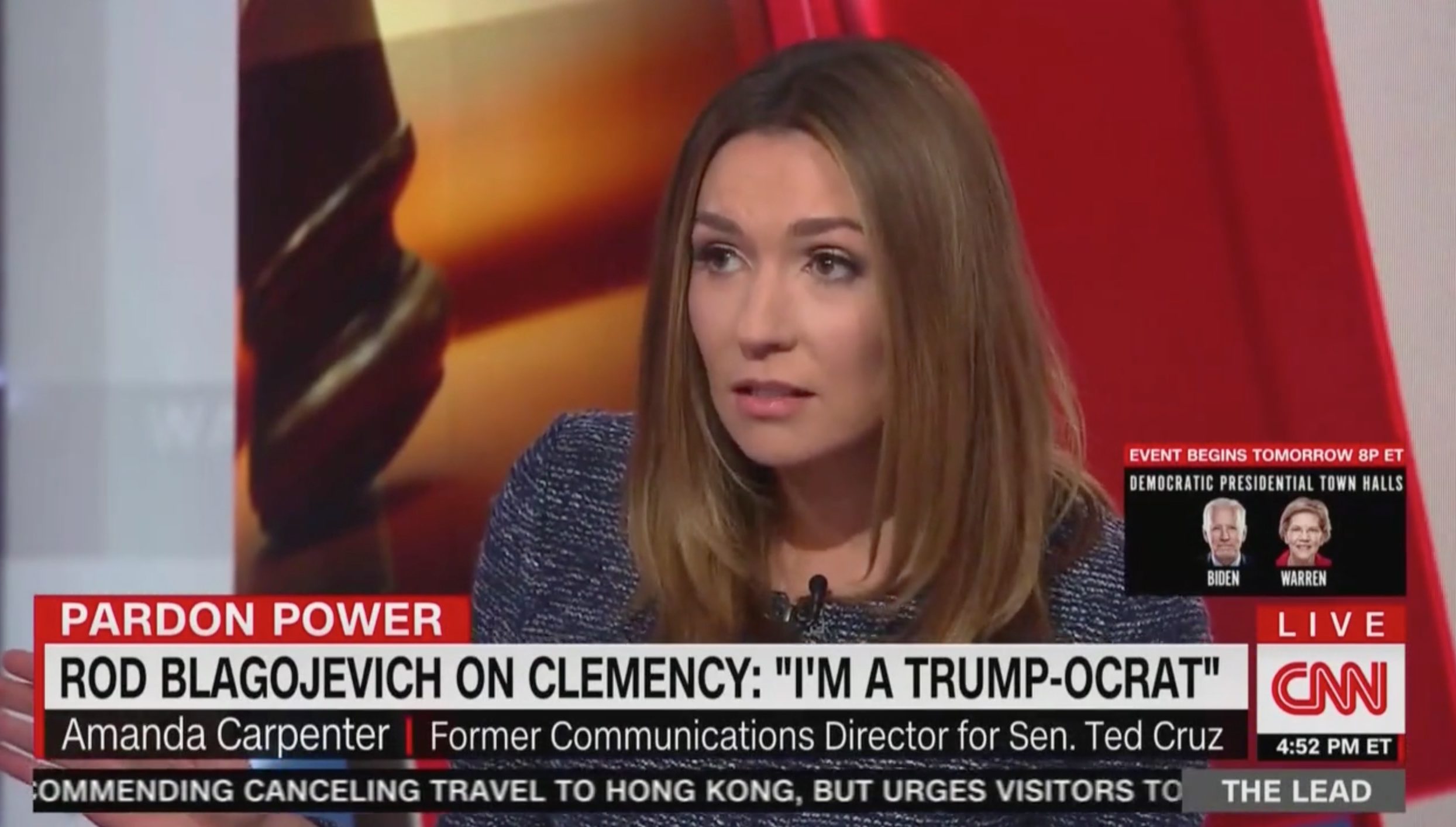 CNN's Amanda Carpenter Slams Rod Blagojevich, Trump Over Pardon
