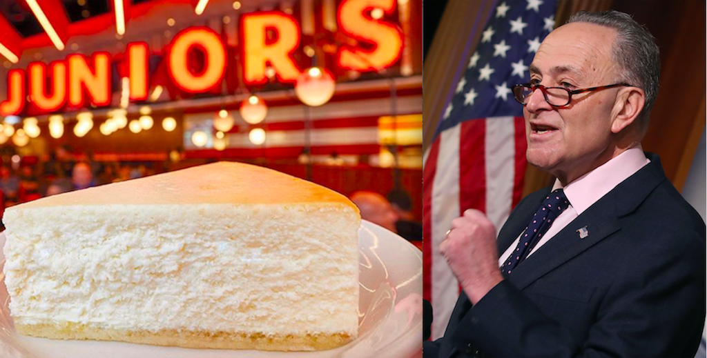 Senator Chuck Schumer Has Spent Over ,000 On Cheesecakes