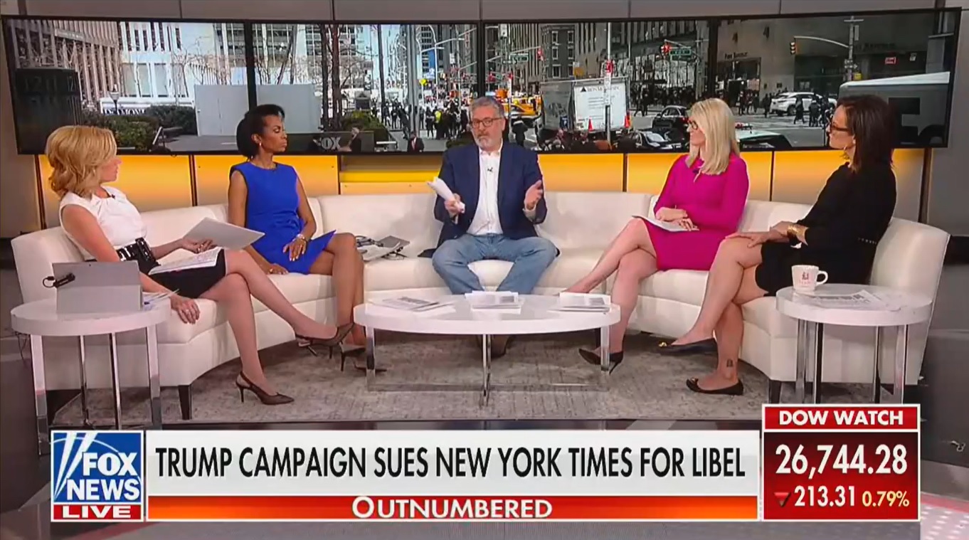 Fox News Panel: Trump's NY Times Lawsuit Isn't 'Serious'