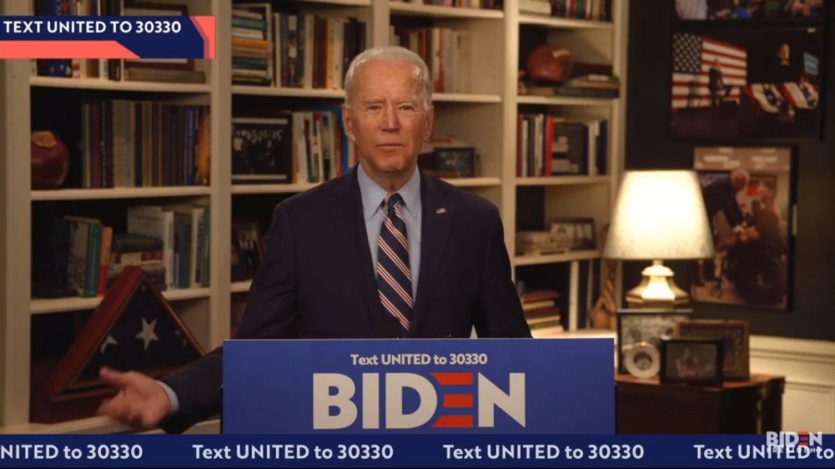 Joe Biden Loses Track Of Teleprompter In Coronavirus Speech Slip Up