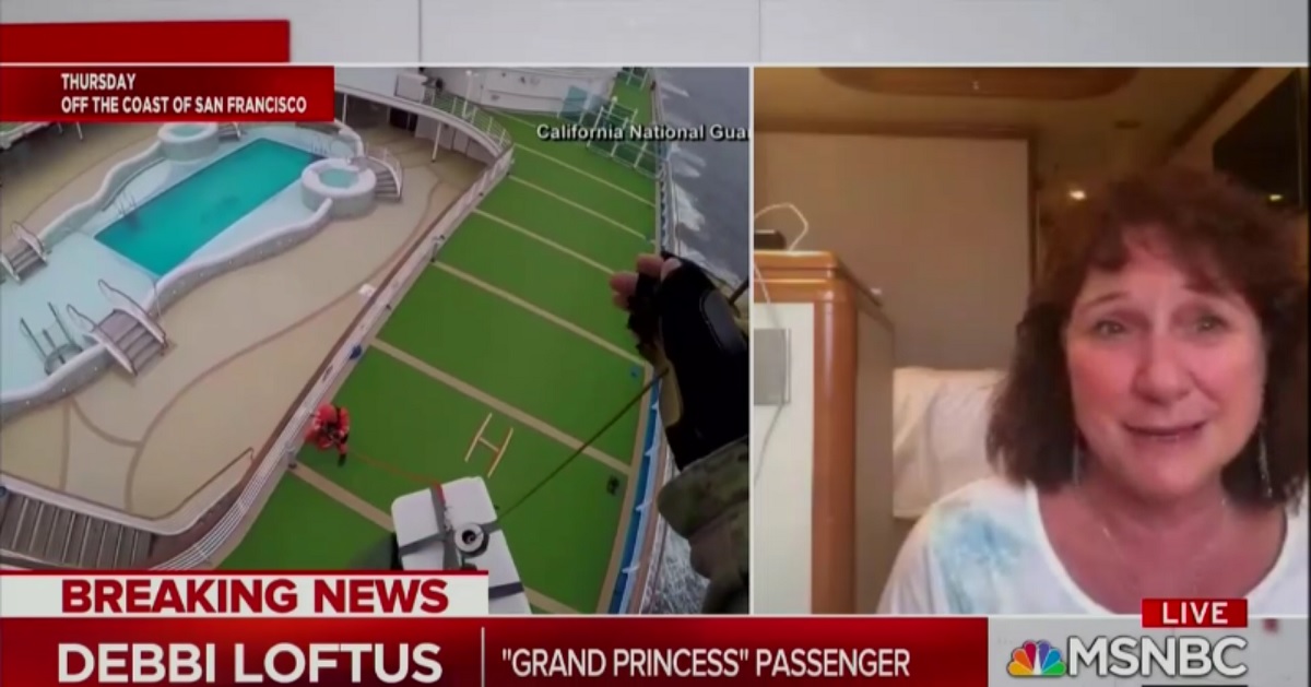 Coronavirus Cruise Ship Passenger: Trump Come Breath Same Air