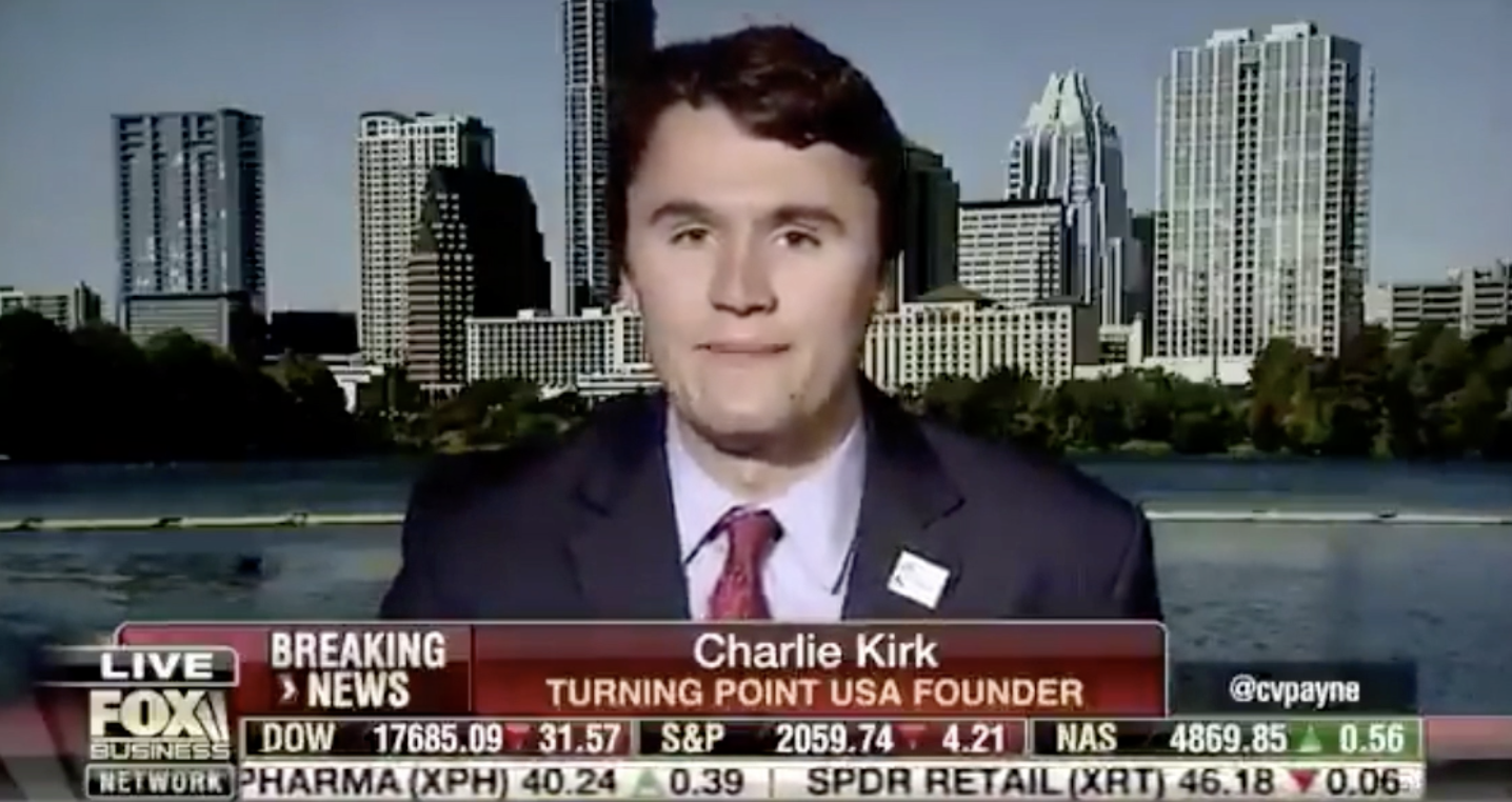 Charlie Kirk Once Destroyed Trump on Fox (Video)