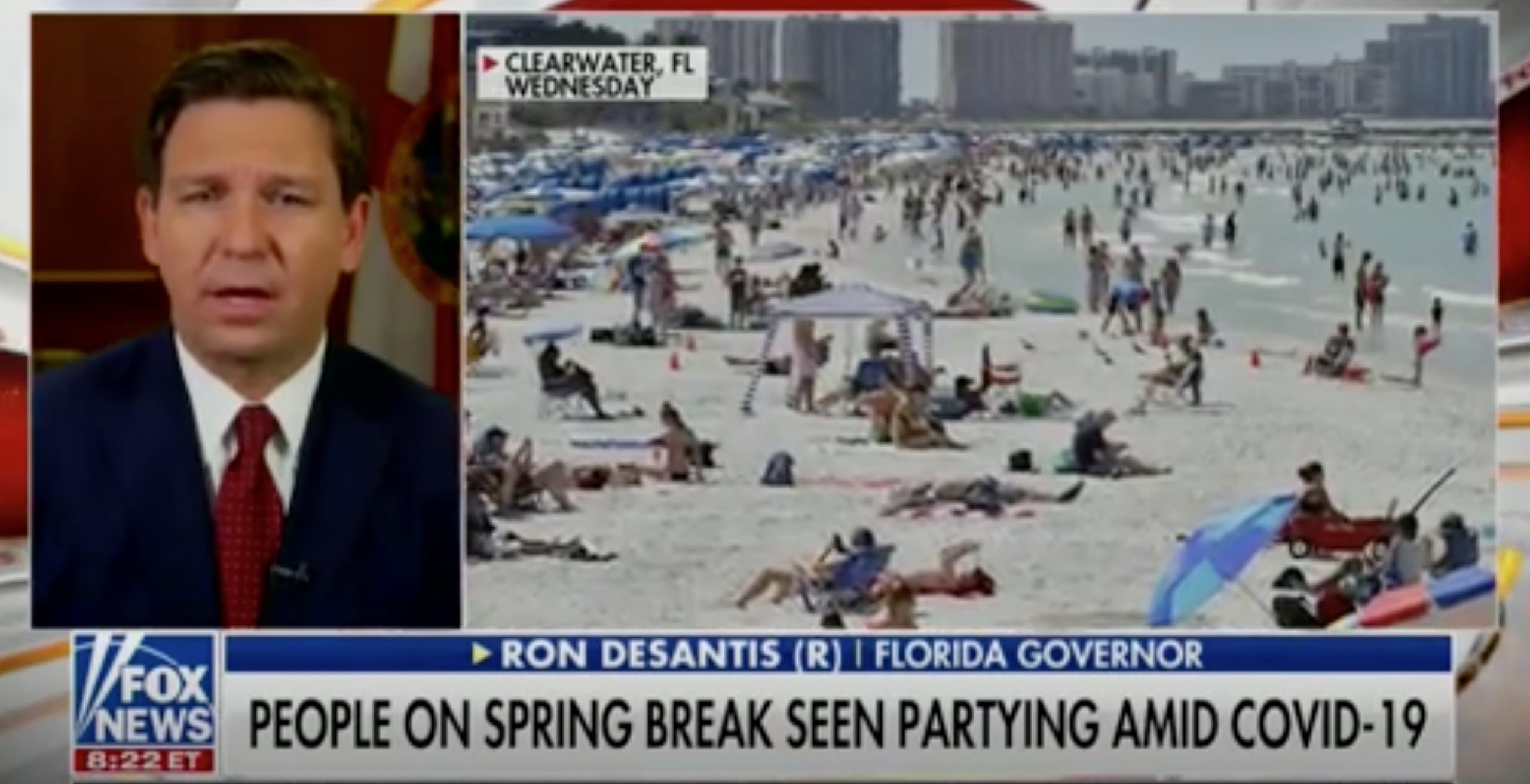 Ron DeSantis to Spring Breakers: 'The Party is Over'