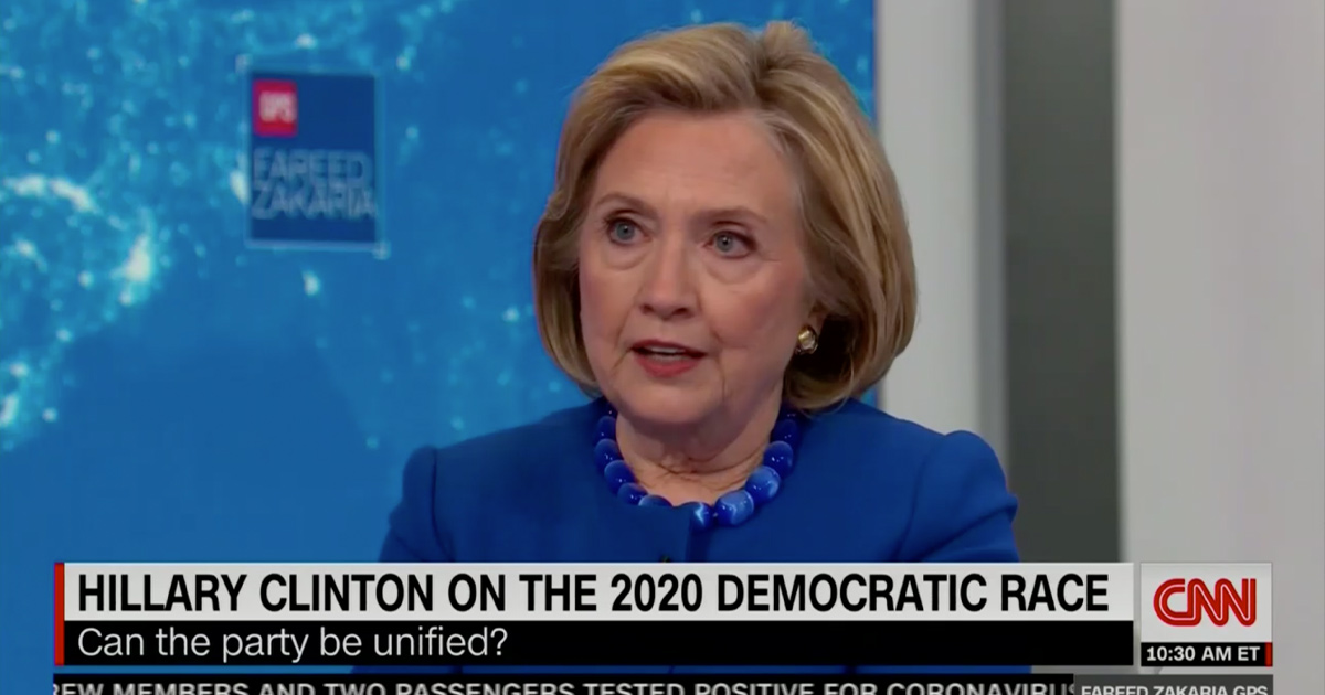 Hillary Clinton Talks Bernie Sanders on CNN