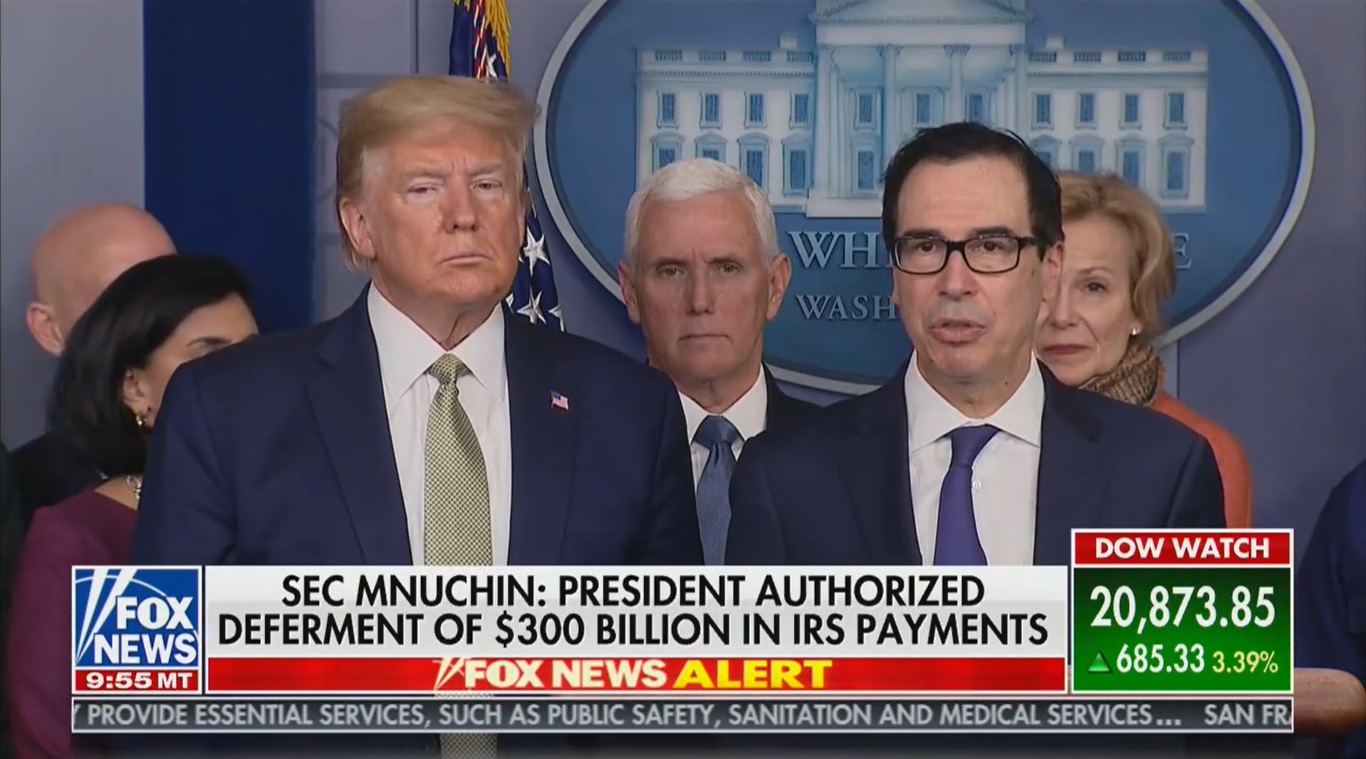 Trump Wants to Give Cash Checks to Americans Affected By Coronavirus