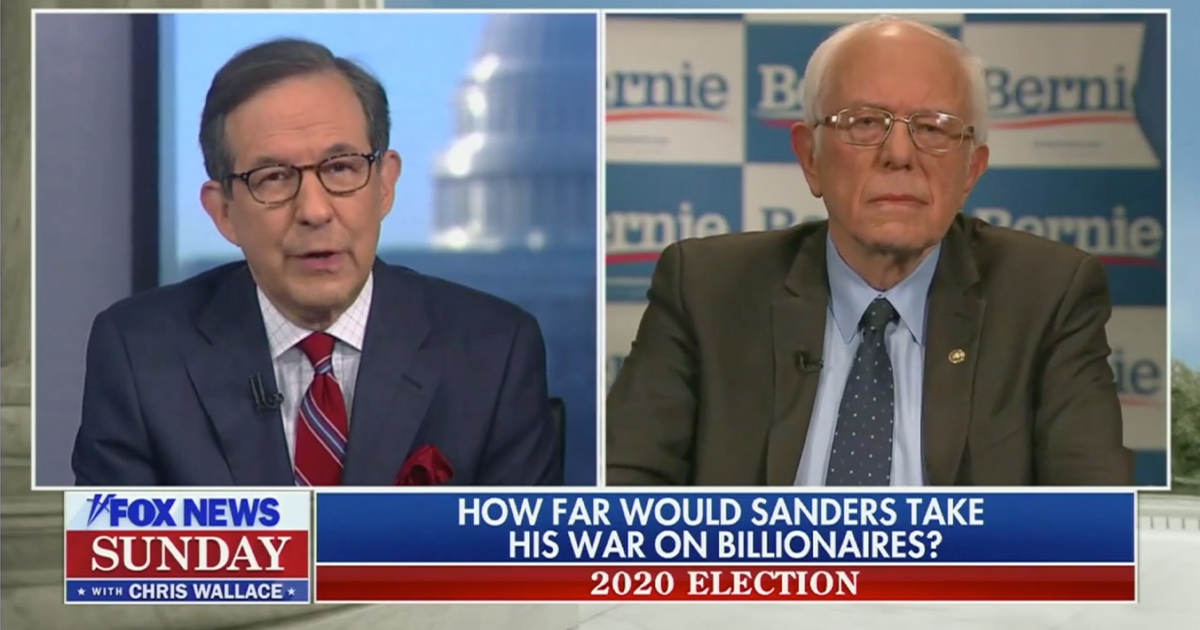 Chris Wallace Presses Bernie Sanders Over Billionaires