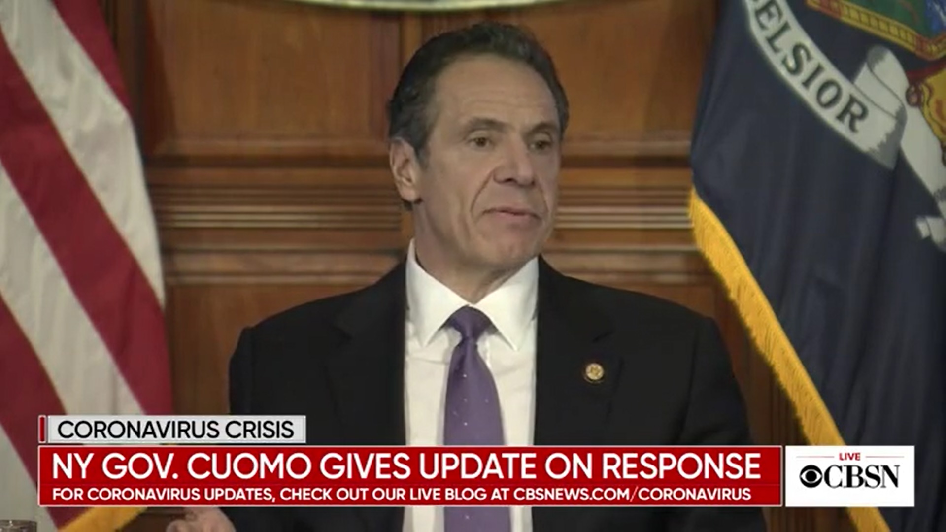 Gov. Andrew Cuomo Tears Into Trump Over Coronavirus