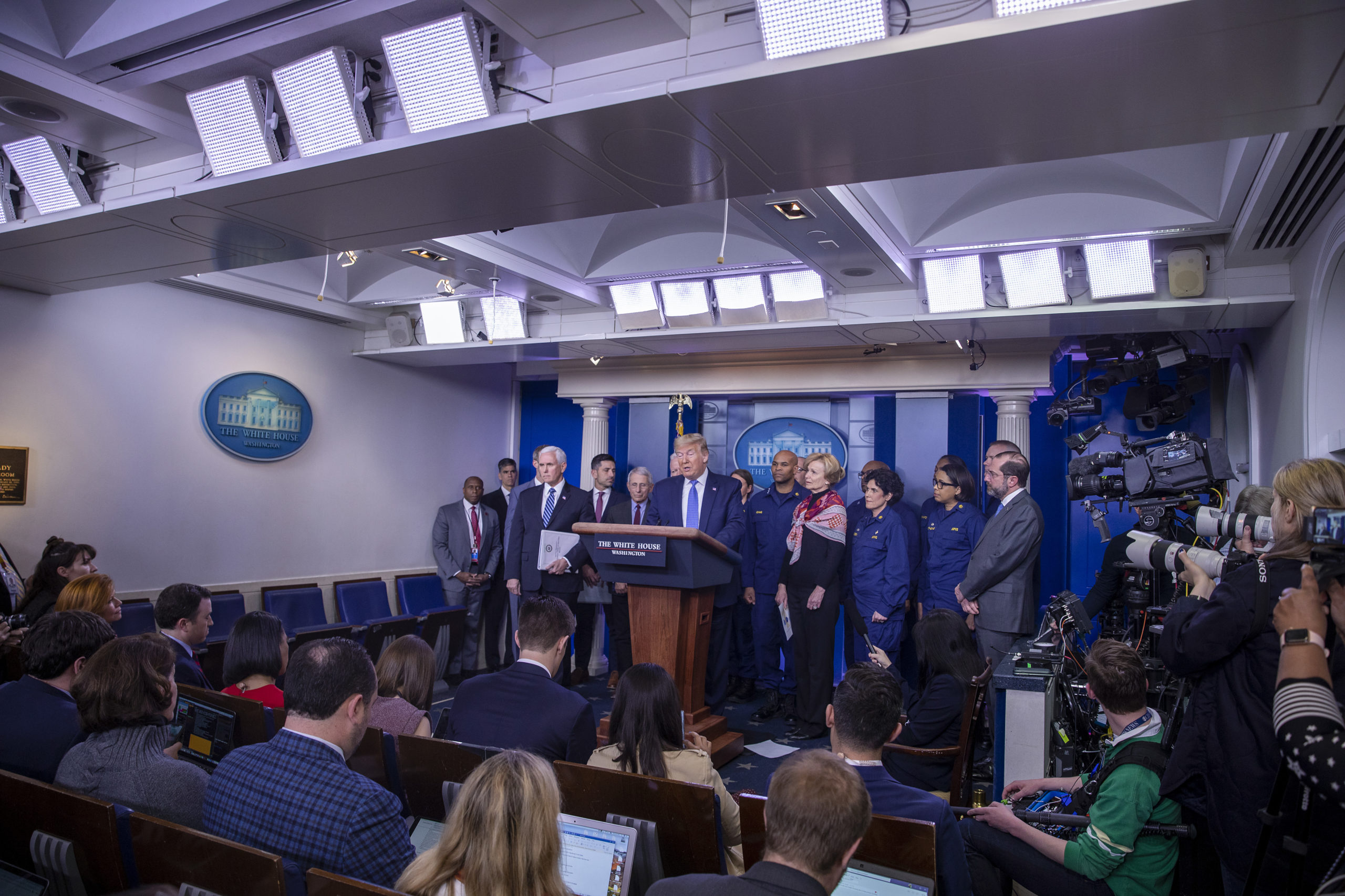 WATCH: Trump News Conference on Jobs Report Live Stream