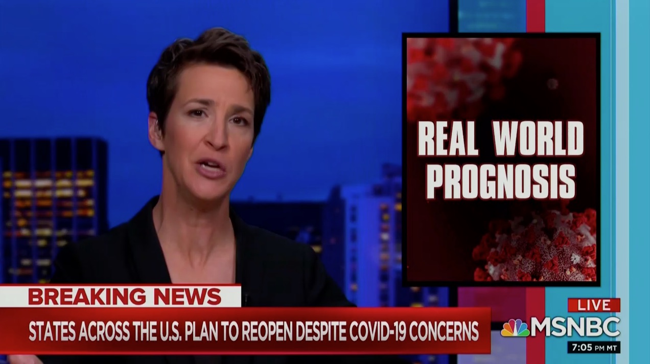 Rachel Maddow: Right-Wing Media Covid Coverage from Earth 2