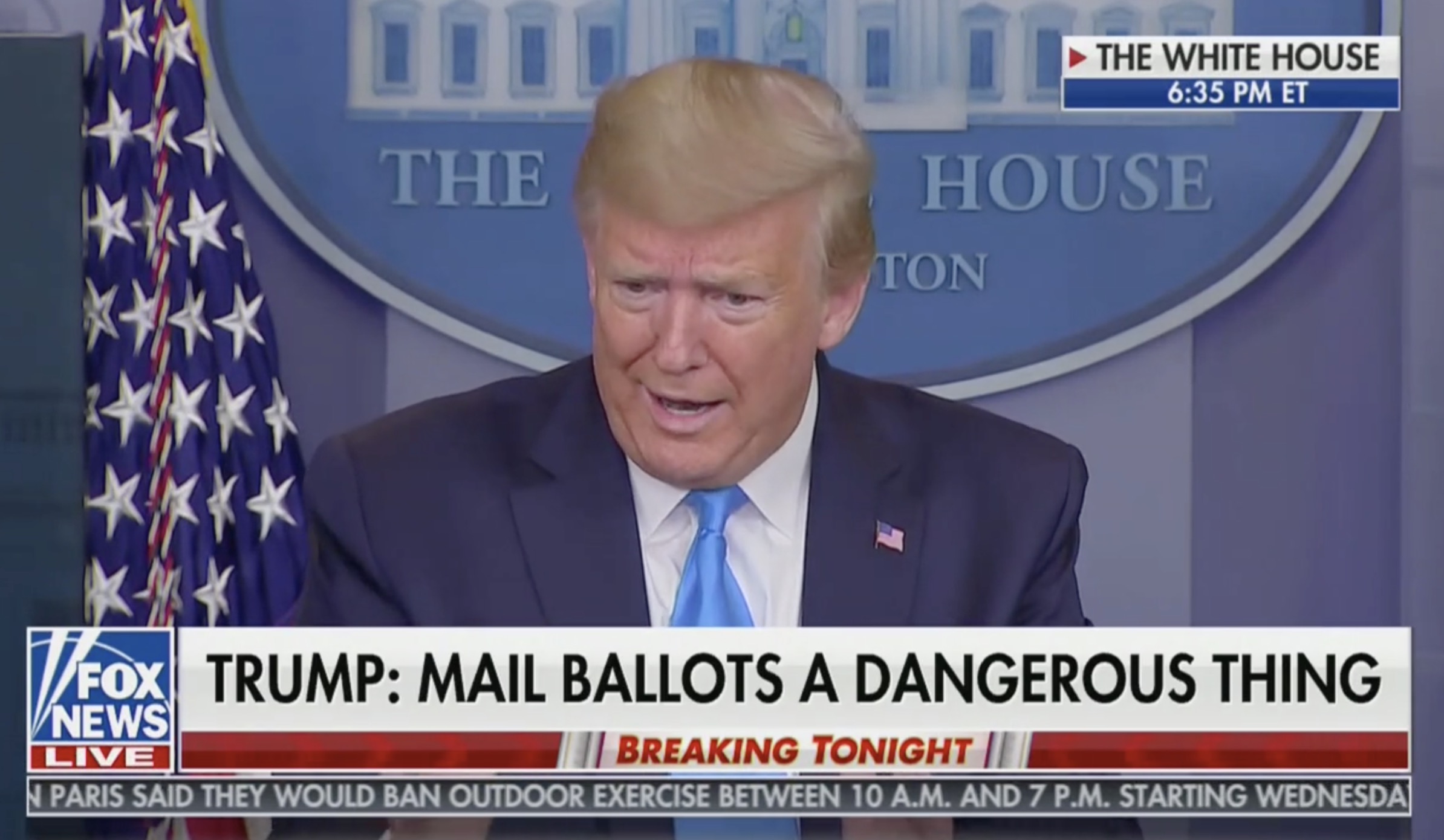 Trump Admits to Voting by Mail After Calling it Corrrupt