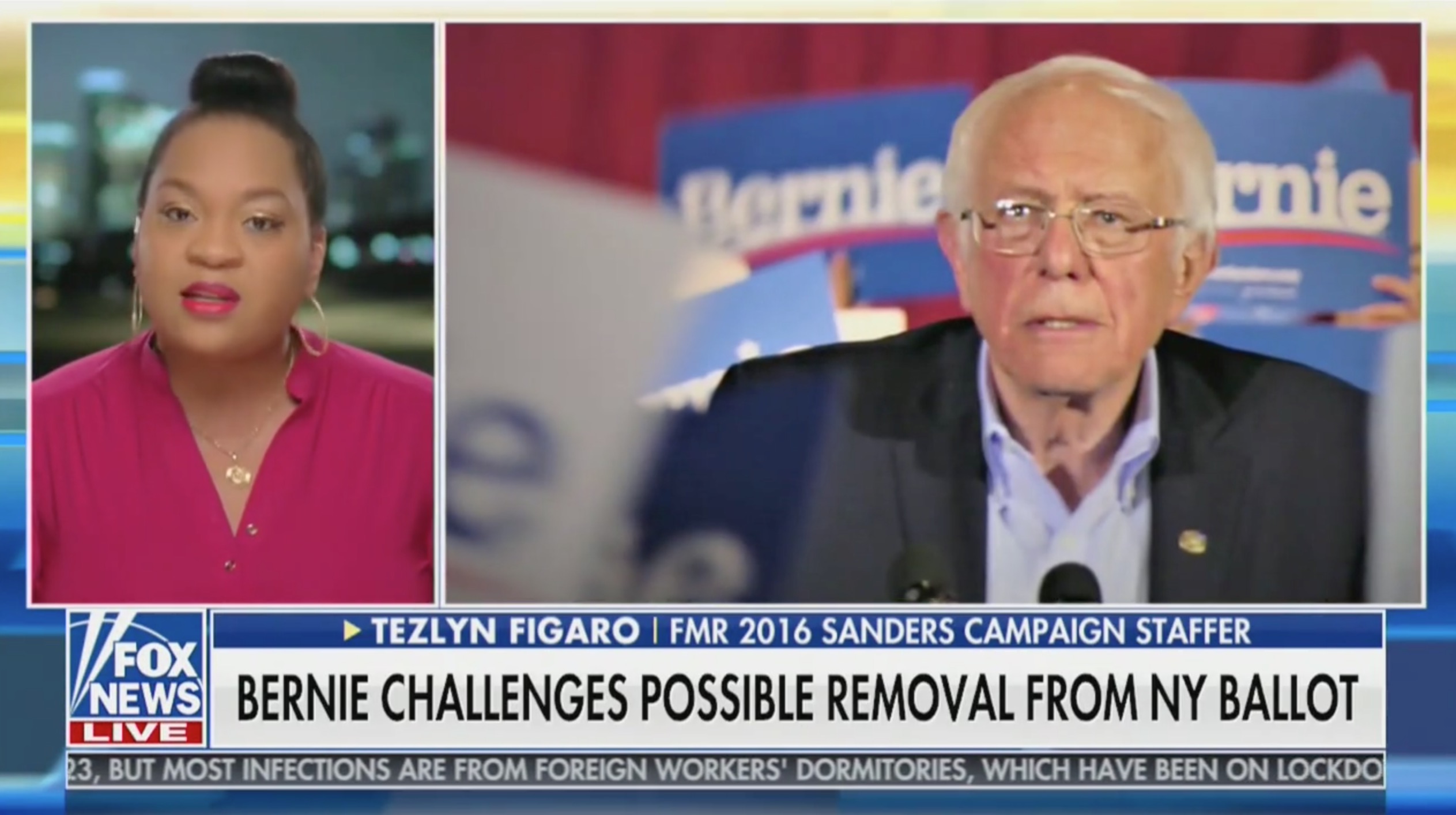Tezlyn Figaro Tells Bernie Sanders To Stop Fundraising
