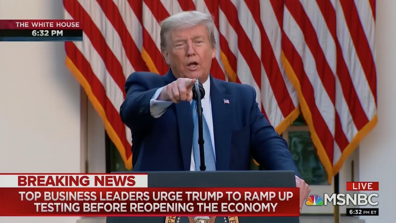 Trump Claims Ignorance of Signature on Covid Stimulus Checks