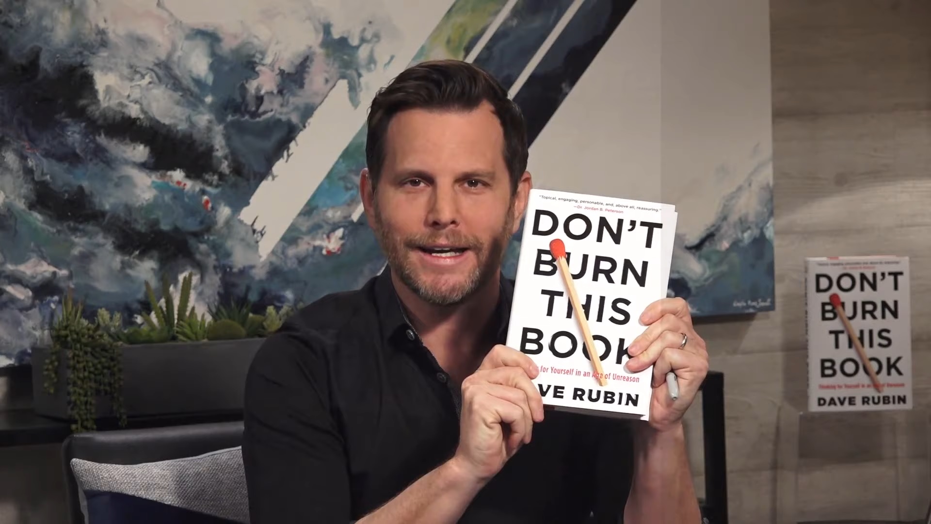 Dave Rubin Calls 1-Star Reviews of Book 'Modern Book Burning'
