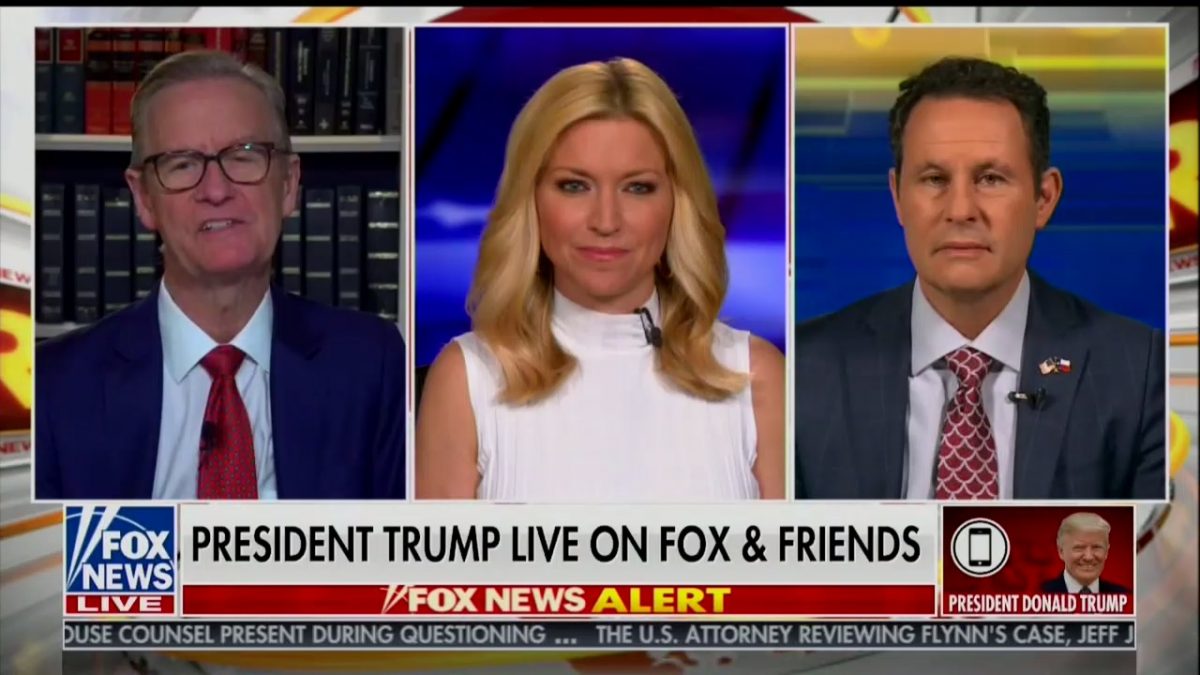 Fox & Friends Kicks Off Trump Interview With No Mention of Coronavirus ...
