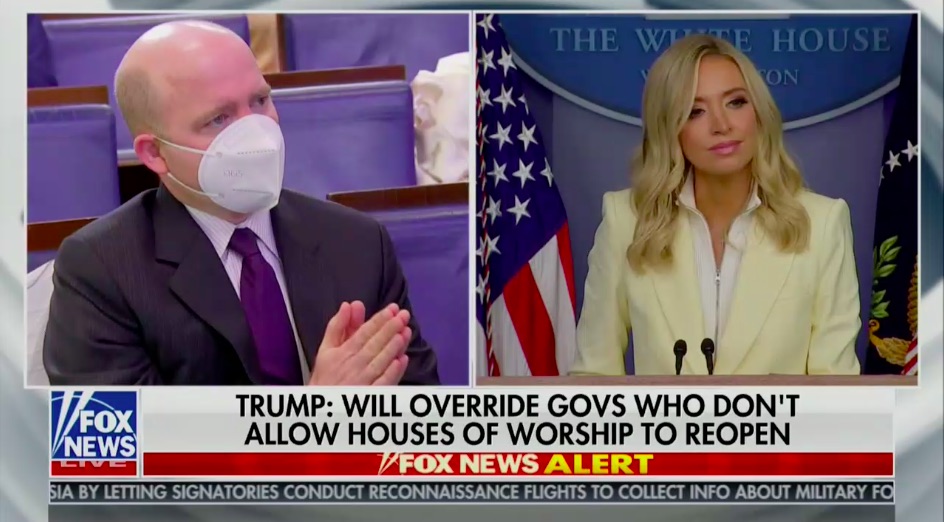 Fox News, CNN, Split Wins in Friday Ratings of WH Press Briefing