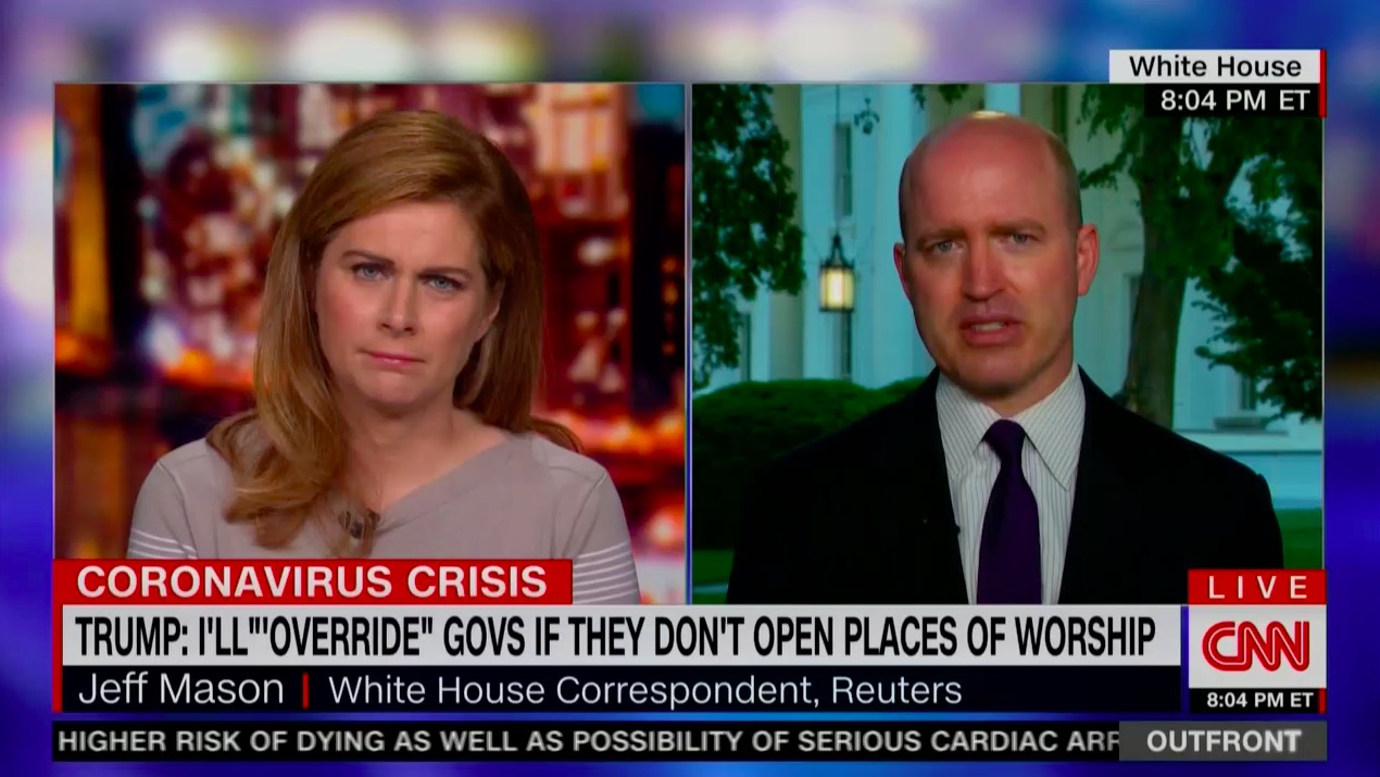 Jeff Mason Calls Out Kayleigh McEnany for Scapegoating Press