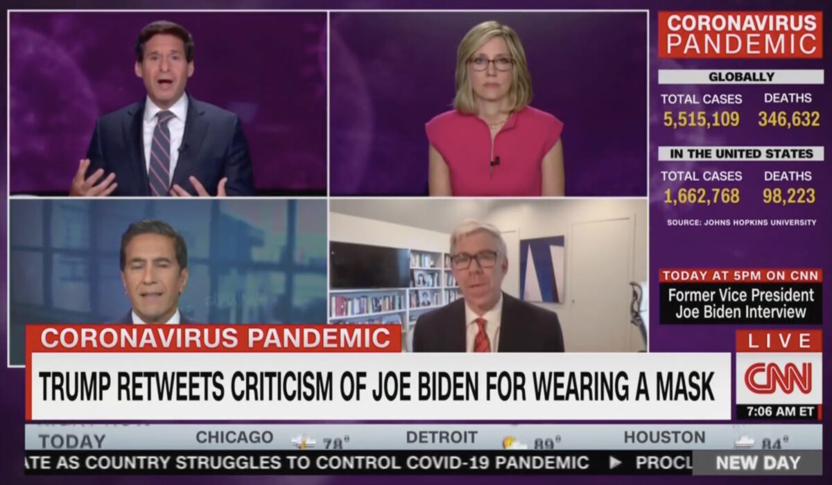 CNN Mocks Fox News' Brit Hume over Joe Biden Mask Tweet
