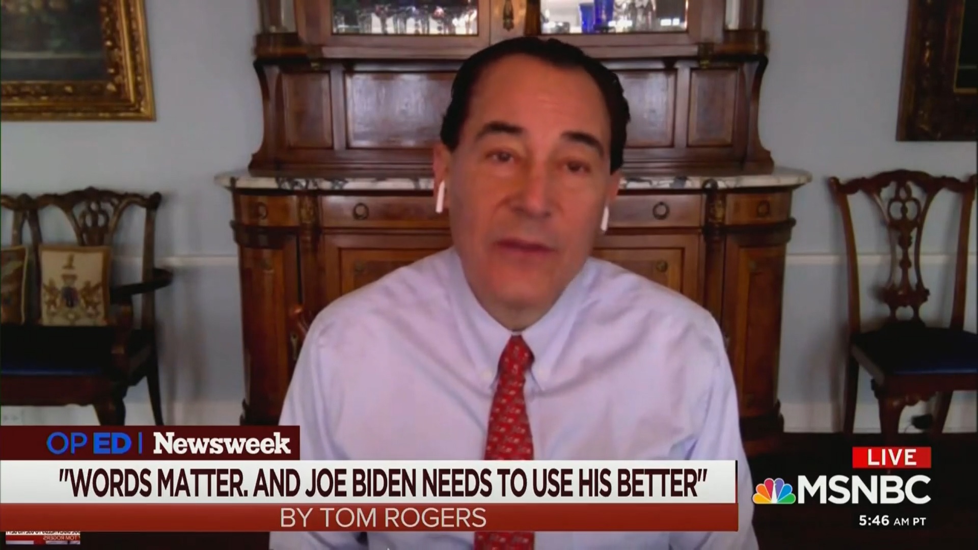 Ex-NBC Executive Tom Rogers Fears Joe Biden Not Ready