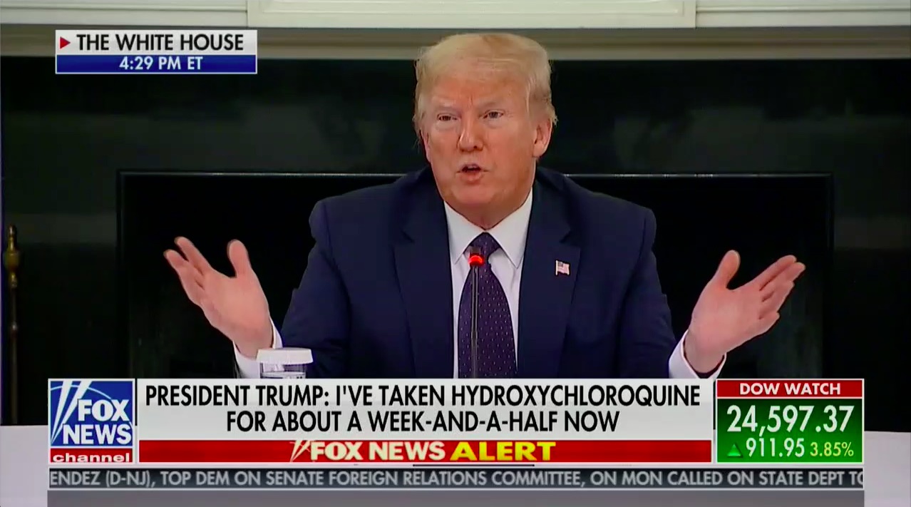 Why is Trump Taking Hydroxychloroquine Despite Warnings?