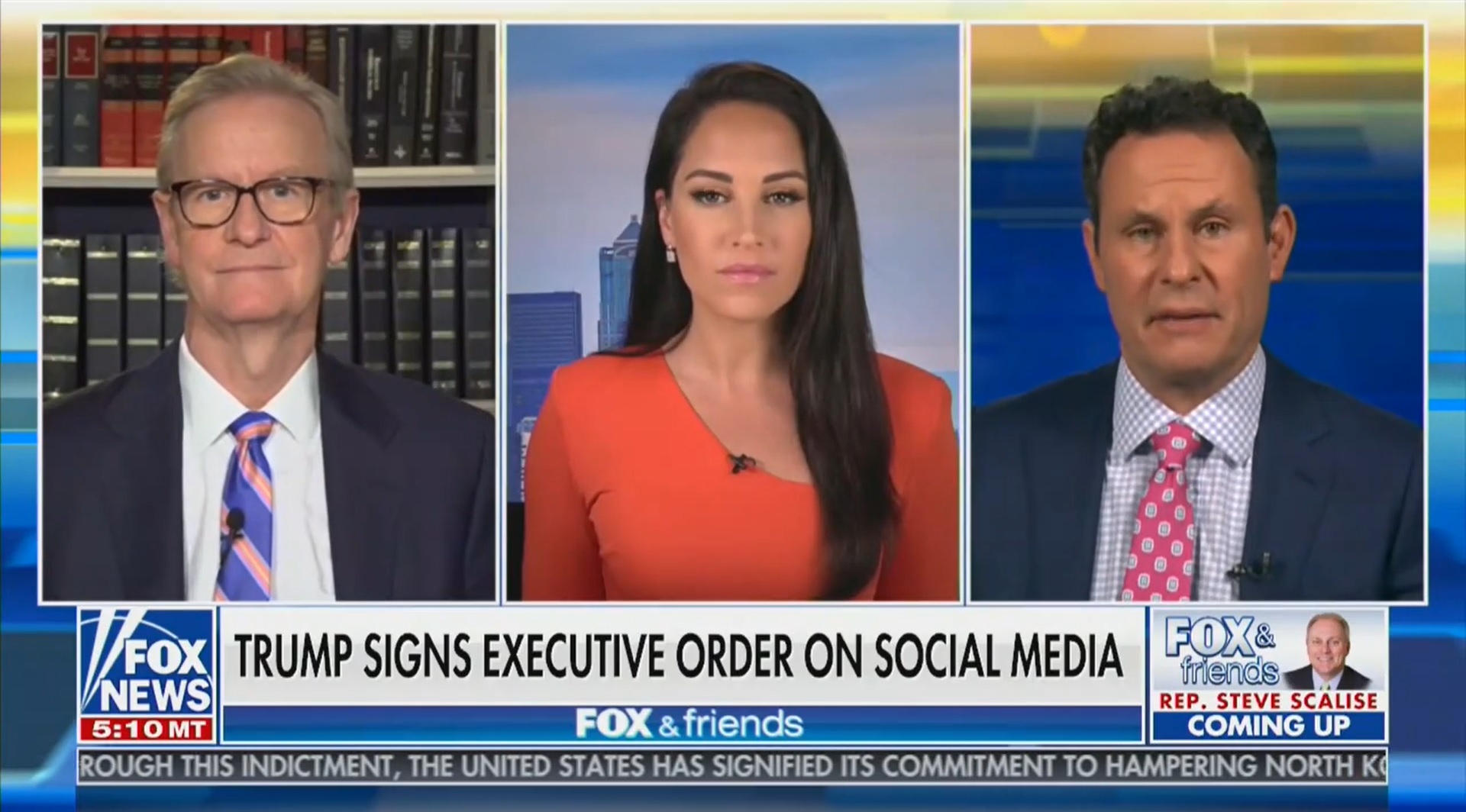 Fox & Friends Outraged By Twitter Hiding Trump Tweet