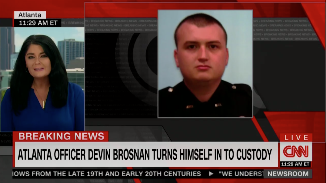 Atlanta Police Officer Devin Brosnan Turns Himself In