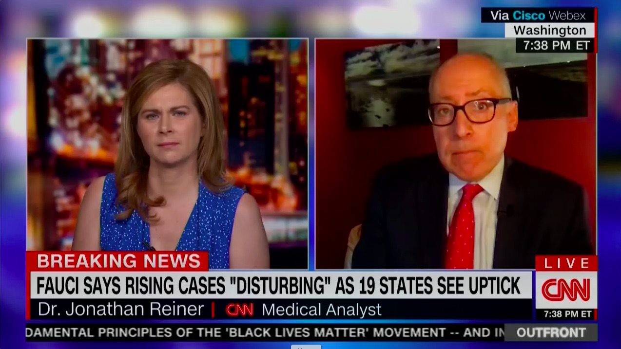 Dr. Jonathan Reiner Blasts Trump Rally in Tulsa 'Hot Zone'